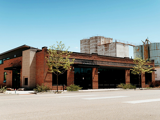 Brick and mortar meets small-town charm at this Kersey establishment, where Colorado's famous blue skies provide the perfect backdrop for unhurried afternoons.