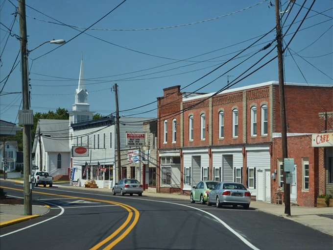Main Street Americana isn't dead&mdash;it's alive and thriving in Greenwood, where brick buildings and church steeples create a Norman Rockwell scene come to life.