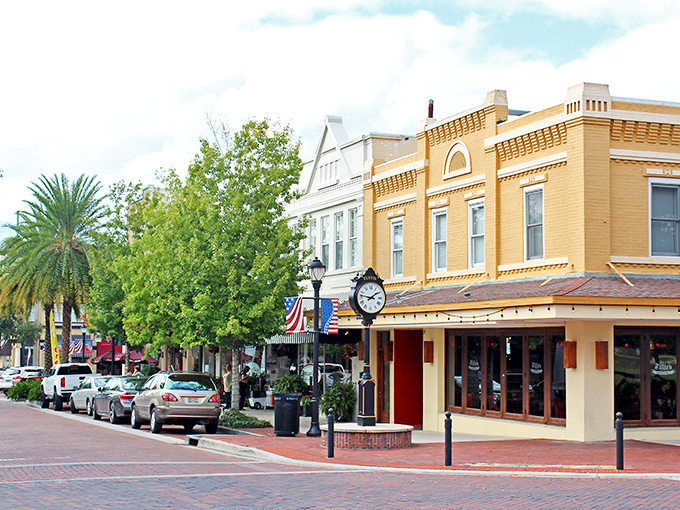 Downtown Eustis charms with its historic buildings and brick streets &ndash; where the town clock reminds you there's always time to slow down.