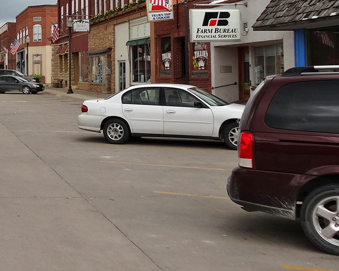 Main Street simplicity at its finest. Keosauqua's downtown might not have traffic jams, but it's got character by the truckload.