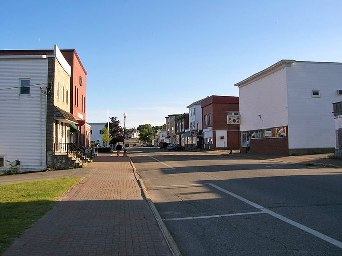 Downtown Millinocket offers that quintessential small-town Maine charm without the tourist markup. Brick buildings and quiet streets speak volumes about authentic New England living.