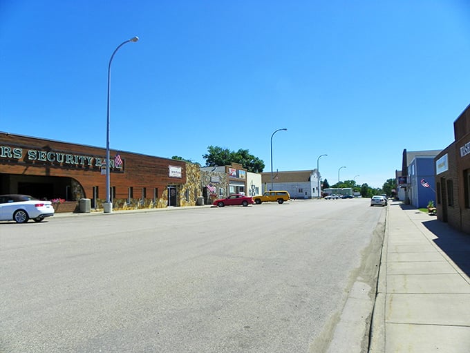 Main Street simplicity at its finest. Washburn's downtown invites you to park the car, stretch your legs, and remember what small-town America feels like.