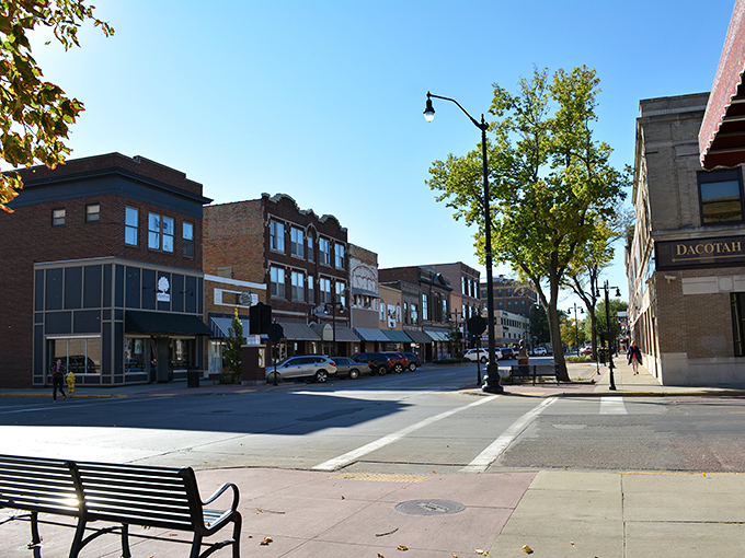 Aberdeen's Main Street feels like a Norman Rockwell painting come to life, where time moves at a human pace.