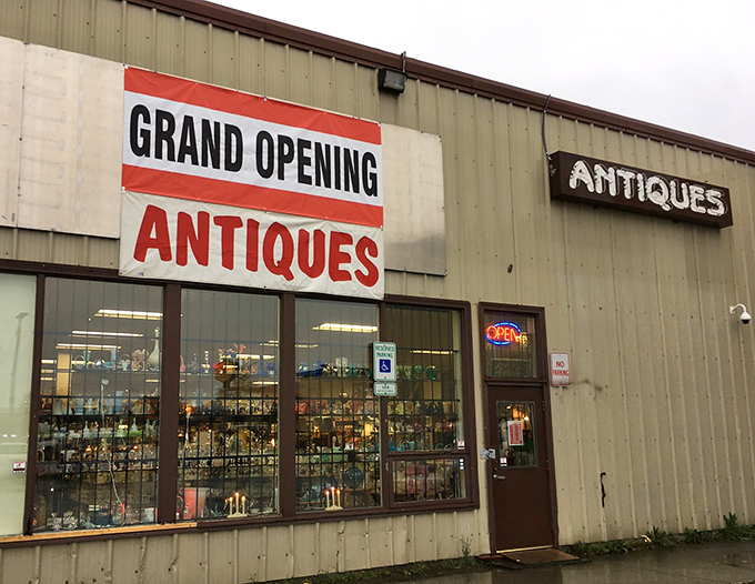 "Grand Opening" may be vintage itself at this Anchorage institution where yesterday's treasures await new homes and fresh stories.