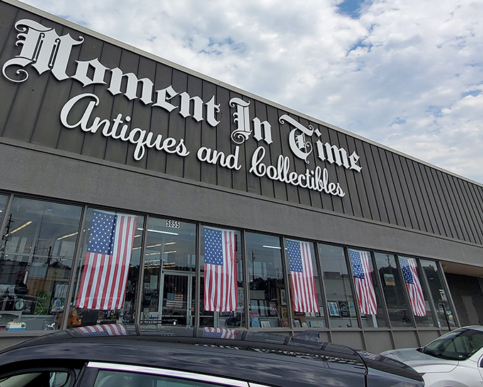 That classic storefront with the patriotic bunting promises something special inside&mdash;and boy, does it deliver on that promise.
