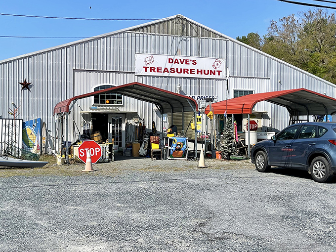 The unassuming exterior of Dave's Treasure Hunt promises little but delivers everything&mdash;like finding a Michelin-starred restaurant in a gas station.