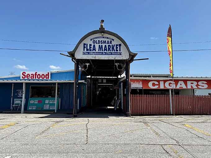 The iconic entrance to Oldsmar Flea Market proudly declares itself "The Mightiest In The South" &ndash; a claim you'll find hard to dispute after one visit.
