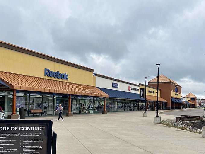 Albertville Premium Outlets stretches before you like a retail promised land, beckoning bargain hunters with open arms and emptier wallets.