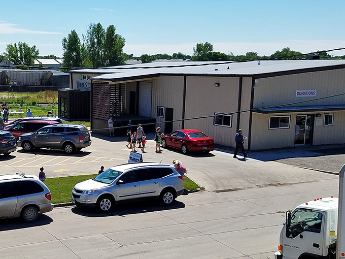 The unassuming exterior houses a universe of possibilities. Like finding a five-star restaurant in a strip mall, appearances can be delightfully deceiving.