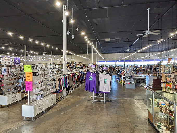 Ready for a fun shopping spree? Enjoy the wide aisles and friendly finds at this Tucson secondhand store.