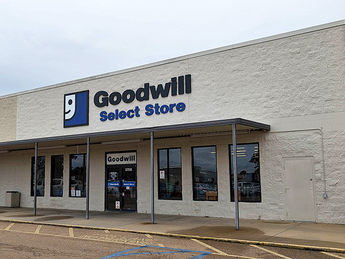 Where bargain archaeology meets retail therapy &ndash; the Pearl Goodwill Select Store's unassuming exterior hides a wonderland of possibilities.