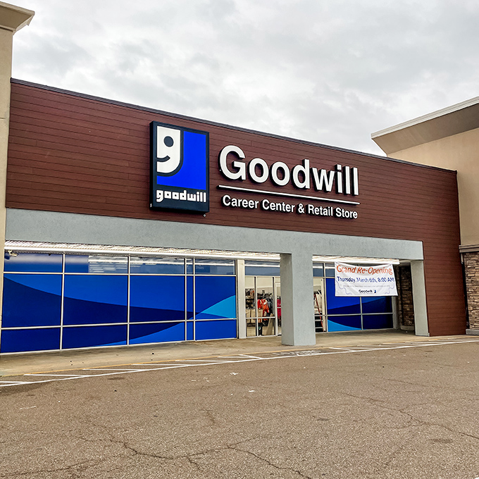 The grand entrance promises adventure—like the retail equivalent of "Choose Your Own Adventure" books we devoured as kids.