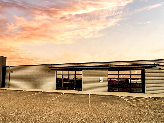Montana sunsets provide the perfect backdrop for treasure hunting, painting the sky in colors as varied as the finds waiting inside.