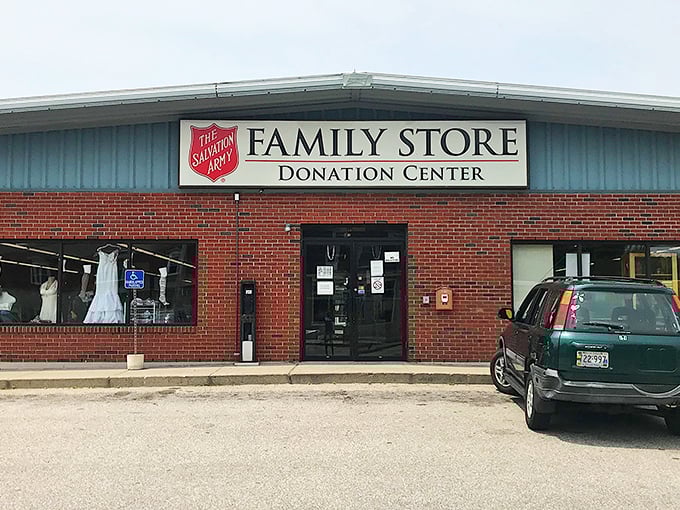 The unassuming brick exterior of West Warwick's Salvation Army Family Store hides a wonderland of bargains waiting to be discovered inside.