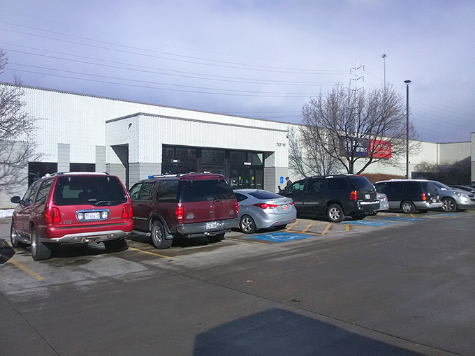 The unassuming exterior of Deseret Industries belies the treasure trove within&mdash;like finding a secret portal to bargain heaven in an ordinary strip mall.