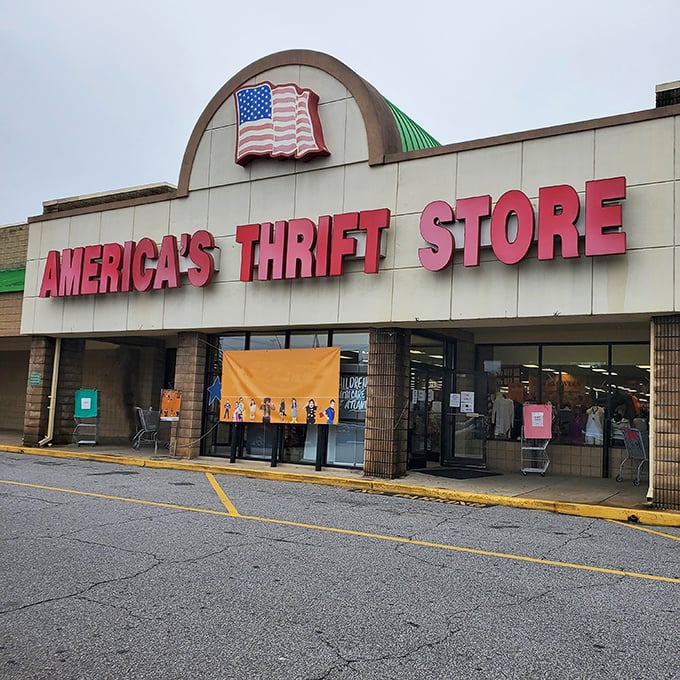 The iconic storefront beckons with its bold red lettering and American flag emblem&mdash;a siren call to bargain hunters and treasure seekers throughout Athens.