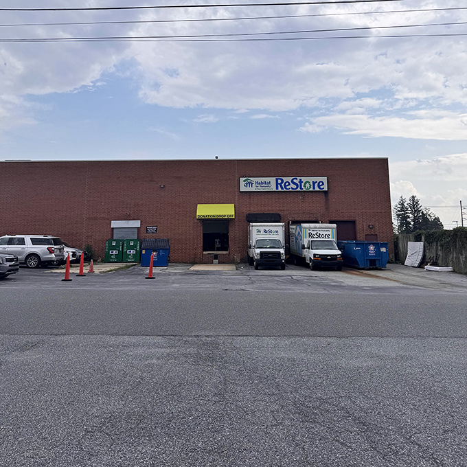 The unassuming brick exterior hides a treasure trove within&mdash;like finding out your quiet neighbor is secretly a rock star.