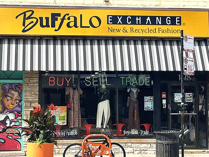 That bright yellow awning isn't just decoration&mdash;it's a siren call to anyone who's ever loved a good deal.