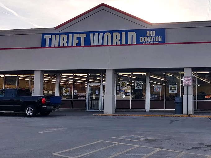 The unassuming exterior of Thrift World belies the treasure trove within. Like a bargain hunter's Narnia, this Omaha institution promises adventures in secondhand splendor.