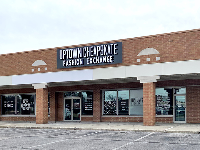 The storefront might be modest, but inside this Dublin brick building lies a fashion treasure trove that'll make your wallet do a happy dance.