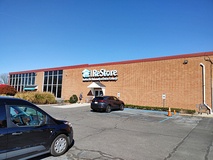 The unassuming brick exterior of Warminster's ReStore hides a treasure trove within&mdash;like finding the Batcave behind Wayne Manor's bookshelf.