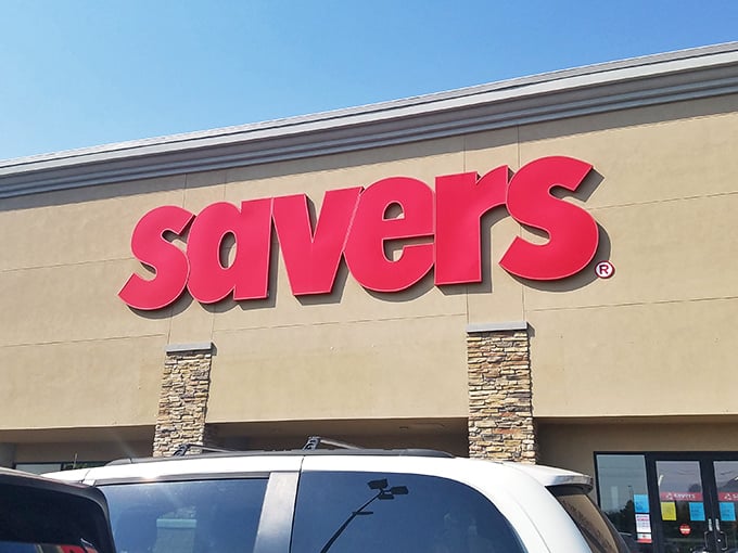 The iconic red sign promises fabulous finds and wallet-friendly deals are waiting inside this Salt Lake City gem.