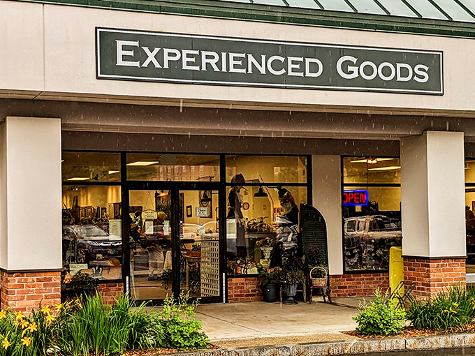 The unassuming storefront of Experienced Goods hides a treasure trove within&mdash;like finding the wardrobe to Narnia, but with vintage bargains instead of talking lions.