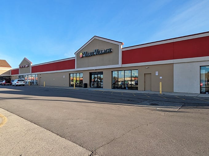 The unassuming exterior of Value Village belies the treasure trove within&mdash;like finding a secret portal to bargain heaven in a suburban strip mall.