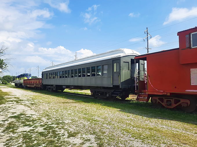 This magnificent steam locomotive stands as a testament to an era when engineering meant something truly spectacular and permanent.