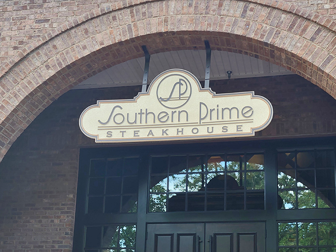 That brick archway isn't just architecture&mdash;it's a portal to some of the finest beef you'll find in North Carolina.