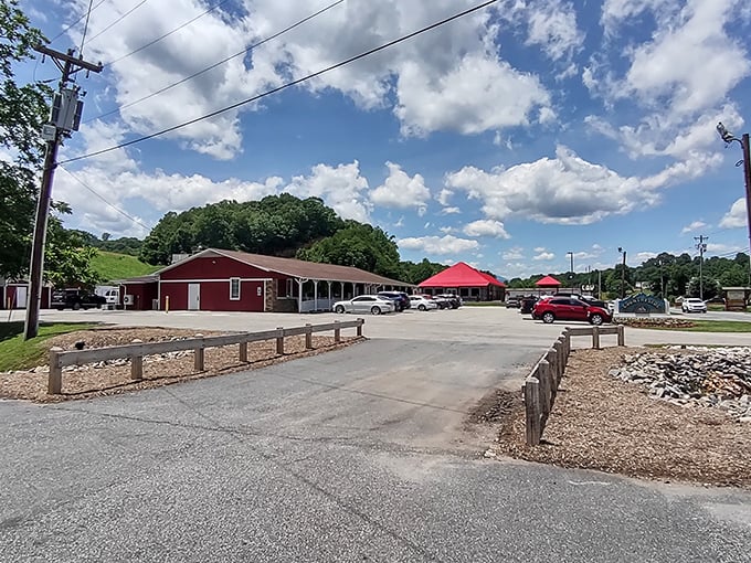 The unassuming exterior of Countryside BBQ in Marion hides culinary treasures that locals have cherished for years. Small-town charm at its finest.