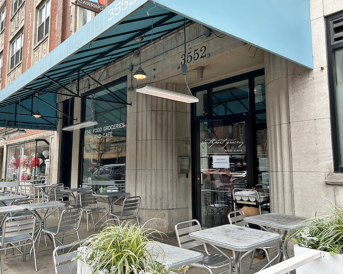 The unassuming storefront on Southport Avenue hides culinary treasures within. Like finding a secret passage to breakfast nirvana.