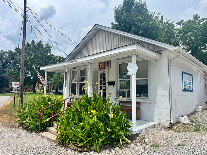 The unassuming white exterior of M&M Bar and Cafe stands like a culinary time capsule in Butte, promising honest food without the frills.
