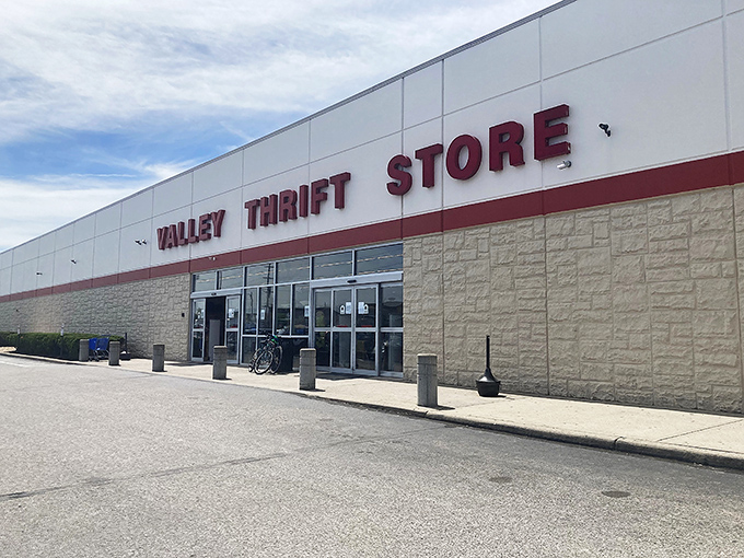 Valley Thrift's unassuming exterior houses a treasure trove that would make Indiana Jones hang up his hat and grab a shopping cart instead.