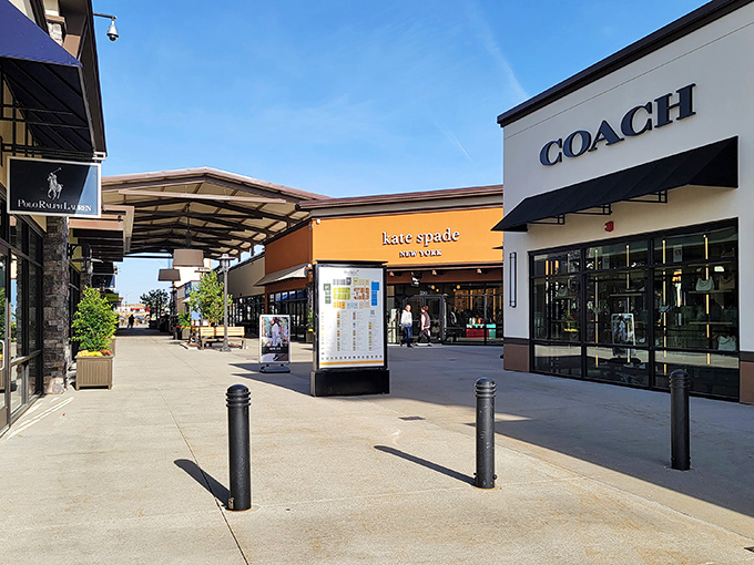 The retail runway of Coach and Kate Spade beckons shoppers with promises of designer deals that won't require a second mortgage.