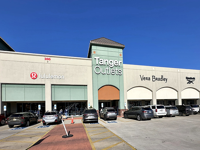 Lululemon and Vera Bradley beckon from their storefronts, ready to transform your wardrobe and your bank account simultaneously.