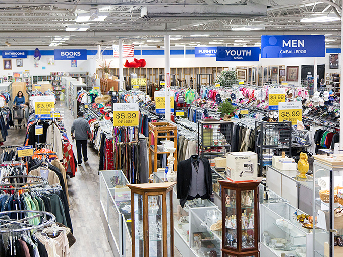 This sprawling fashion wonderland proves that one person's "I'll never wear this again" is another's "perfect!"