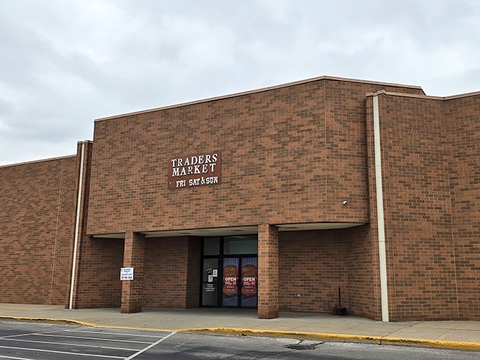 The unassuming brick exterior of Traders Market hides a treasure trove within&mdash;like finding a secret portal to retail wonderland in Rapid City.