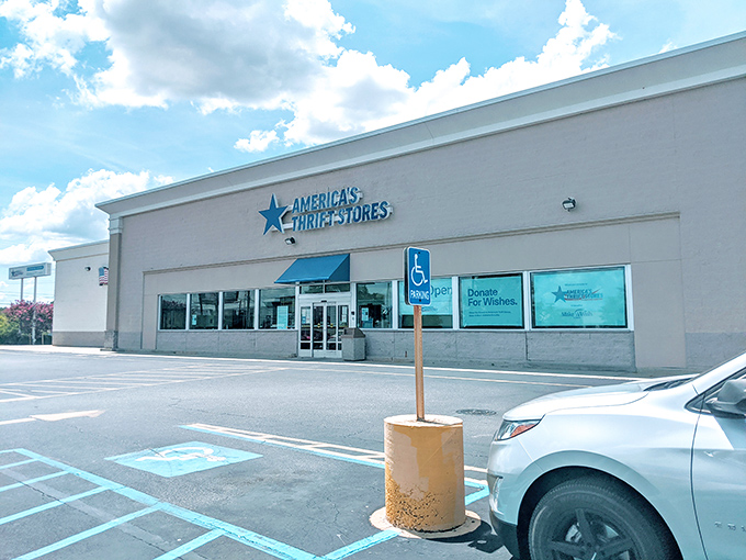 The unassuming exterior hides a treasure trove within. Like finding a $20 bill in your winter coat, but supersized.