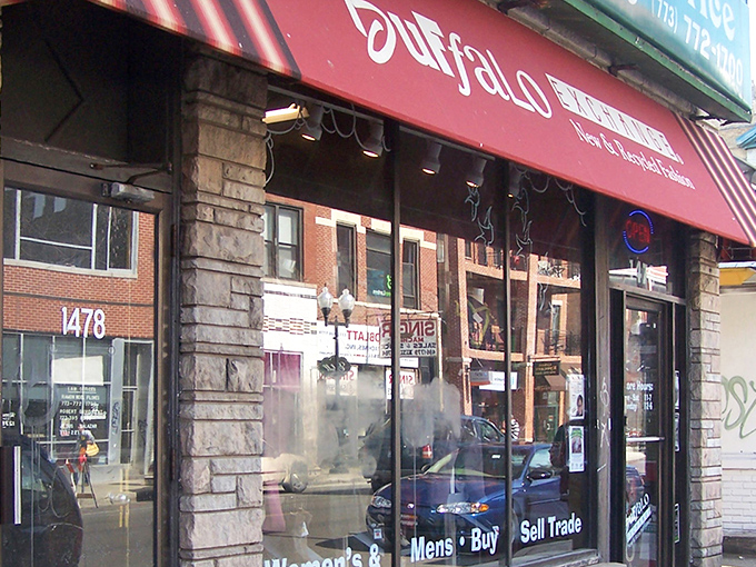 That red awning isn't just decoration&mdash;it's a siren call to anyone who's ever loved a good deal.