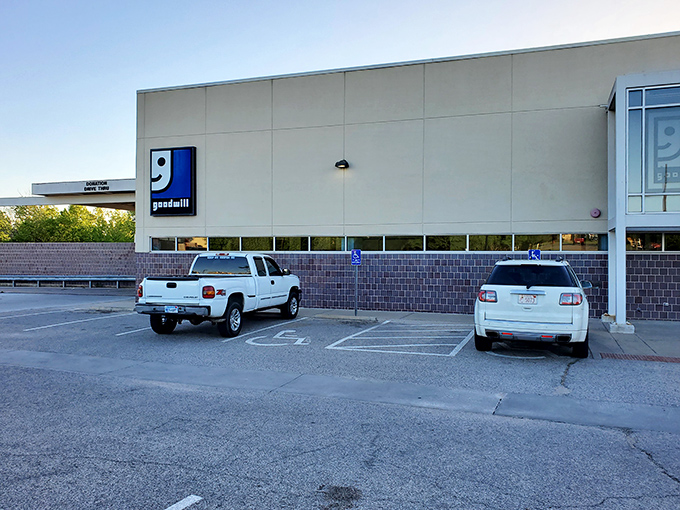 The modern facade of this Derby treasure proves that thrift shopping has officially entered the 21st century with style.