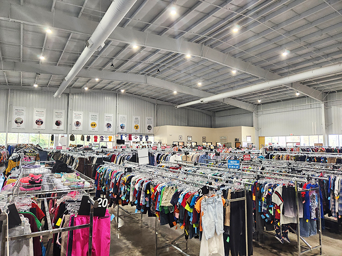 So many racks, so many bargains! Get ready to lose yourself for hours in North Carolina's biggest thrift store.
