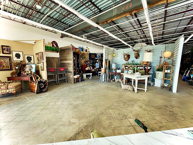 Those exposed ceilings and concrete floors prove that sometimes industrial chic isn't a design choice&mdash;it's just honest.