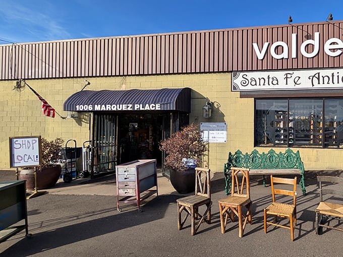 Step into Santa Fe Antiques and prepare for a treasure hunt where "Double Take" isn't just a sign&mdash;it's your inevitable reaction to what awaits inside. 