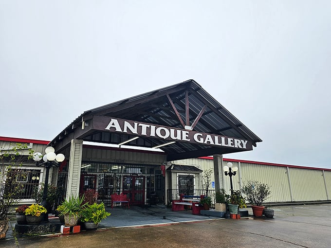 The unassuming entrance belies what awaits inside &ndash; like finding Narnia through a wardrobe, except this one's filled with everyone else's wardrobes too.