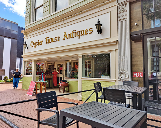 Stroll past the mint-green facade and you're greeted by sidewalk treasures&mdash;a preview of the time-capsule waiting inside this Charlottesville landmark.