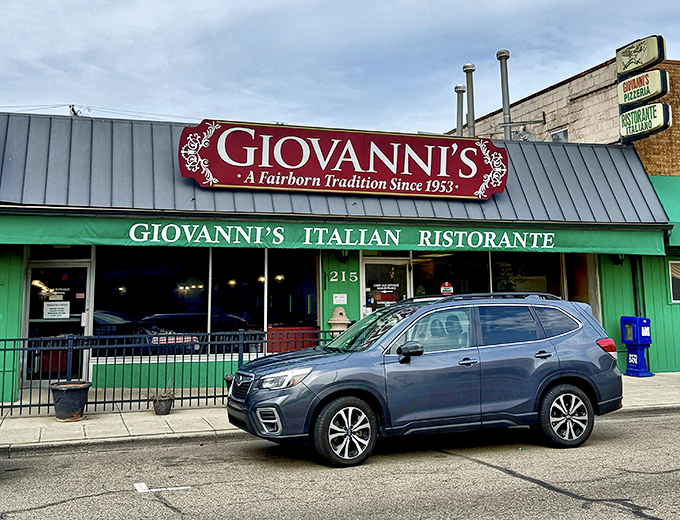 The iconic green awning of Giovanni's has been welcoming hungry Fairborn residents since 1953. Some traditions just get better with age.