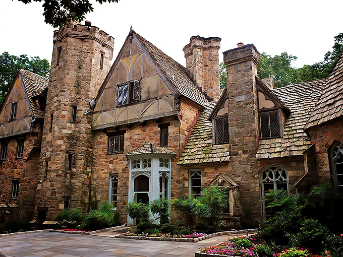 The Cloisters Castle stands proudly in Timonium, where medieval dreams meet Maryland reality &ndash; no moat required!