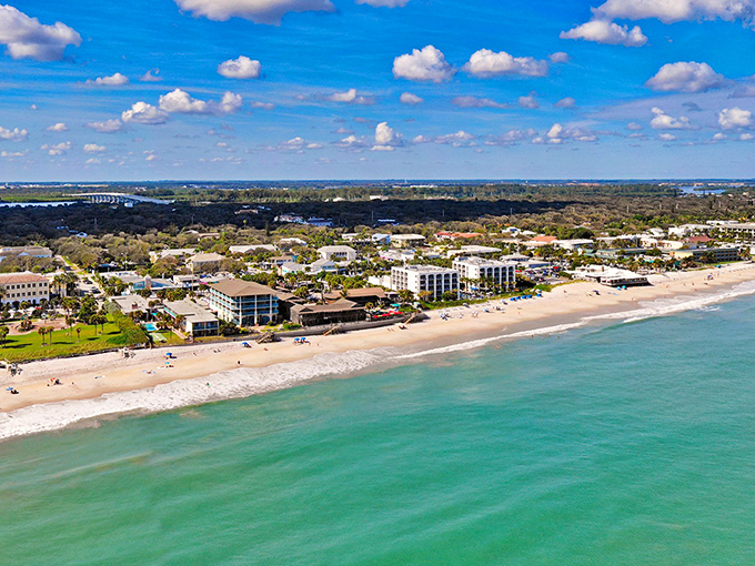 Another day in paradise where the horizon seems endless and retirement dollars stretch further than your morning beach walk.