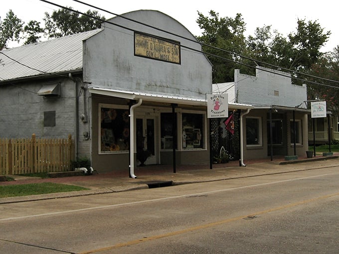 Historic storefronts like this one transport you to simpler times, where shopping was an unhurried social affair and everyone knew your name.
